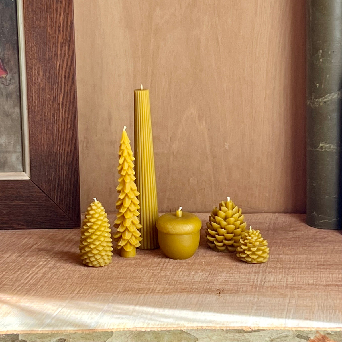 Column Taper Candles – The Authentic Honey Co